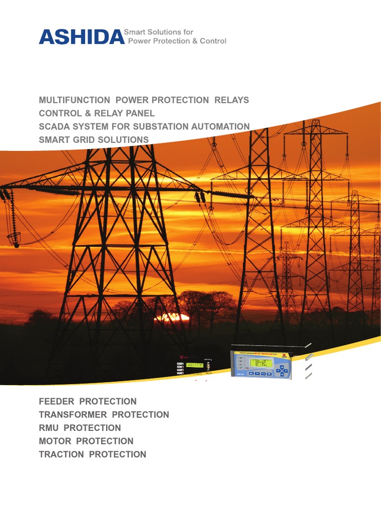 Ashida Products... | PDF | Relay | Electrical Substation