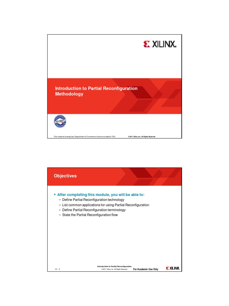 Partial Reconfiguration | PDF | Field Programmable Gate Array | Computer Engineering