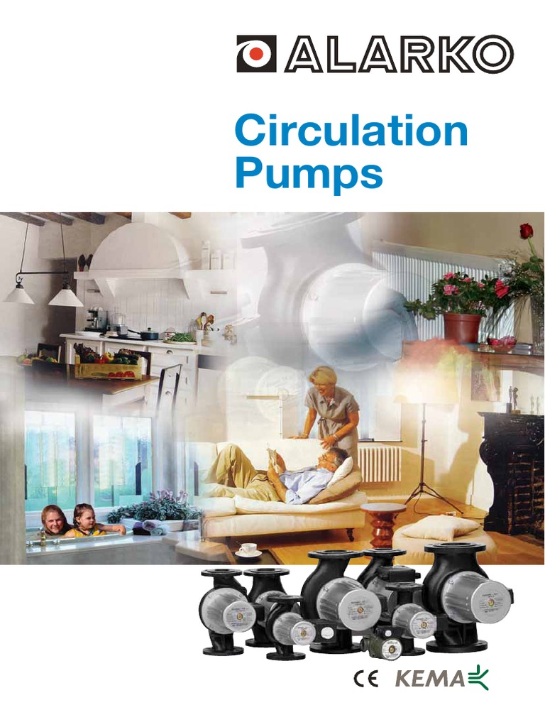 Alarko Circulation Pumps Overview | PDF | Pump | Hvac