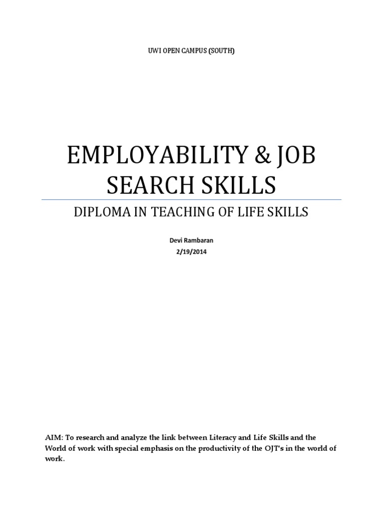 Literacy and Life Skills | PDF | Literacy | Labour Economics