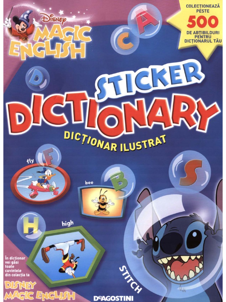 Disney Magic English - Dictionar Ilustrat | PDF