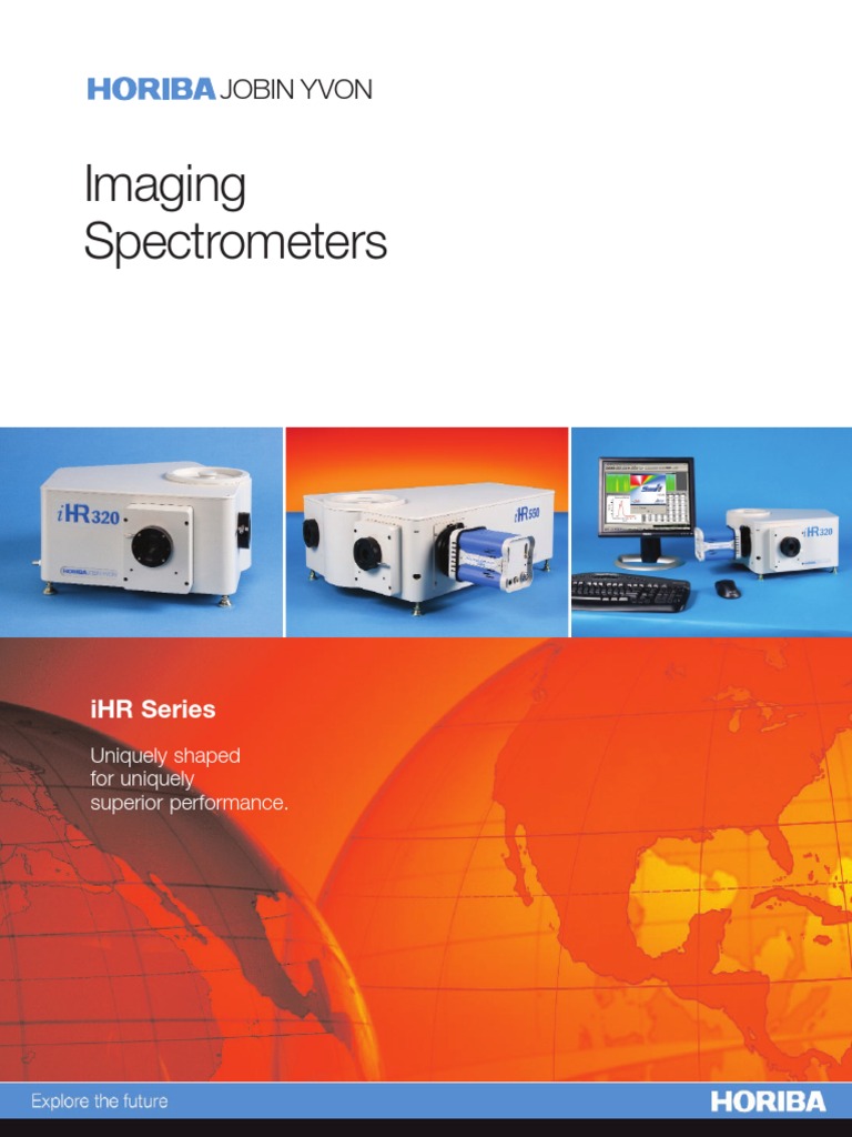 Imaging Spectrometers: Jobin Yvon | PDF | Charge Coupled Device | Raman Spectroscopy
