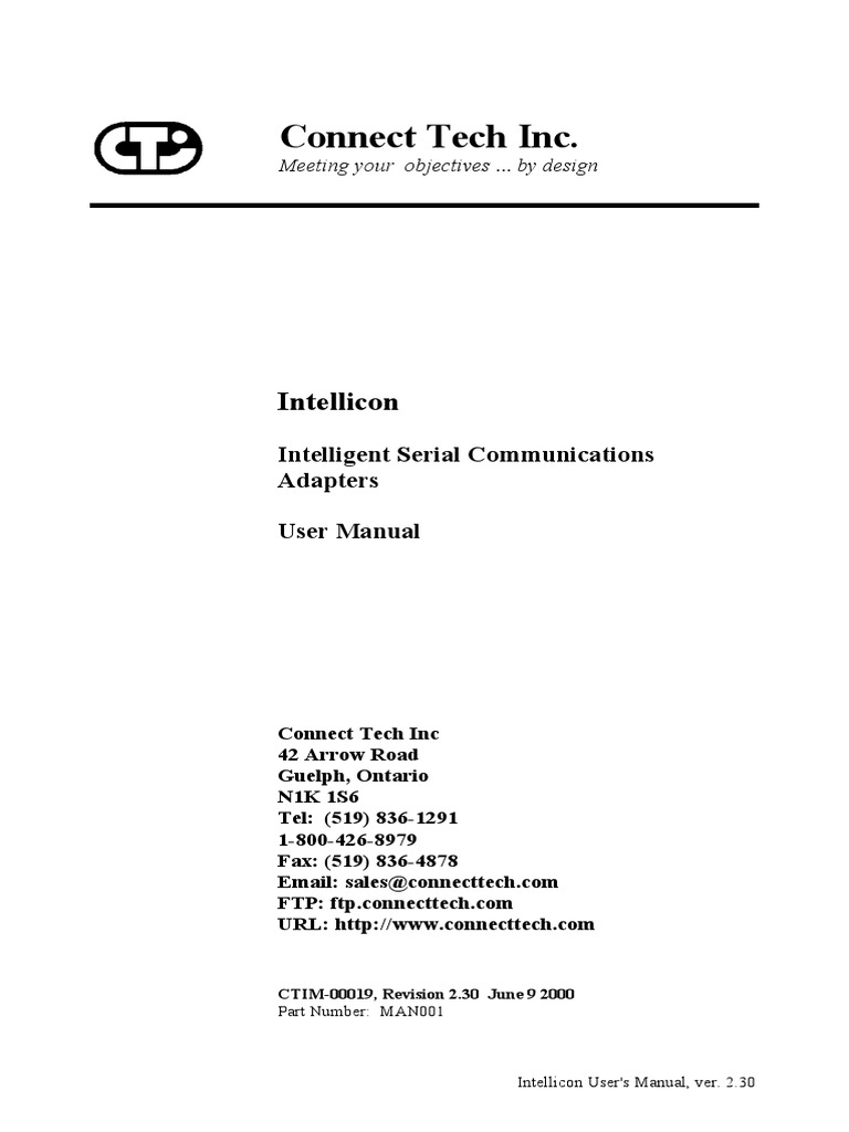 Manual CTI | PDF | Electromagnetic Compatibility | Internet