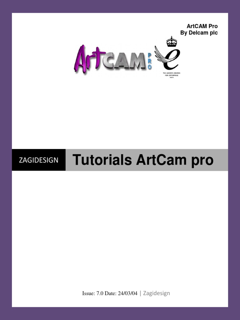 ArtCam Tutorial | PDF