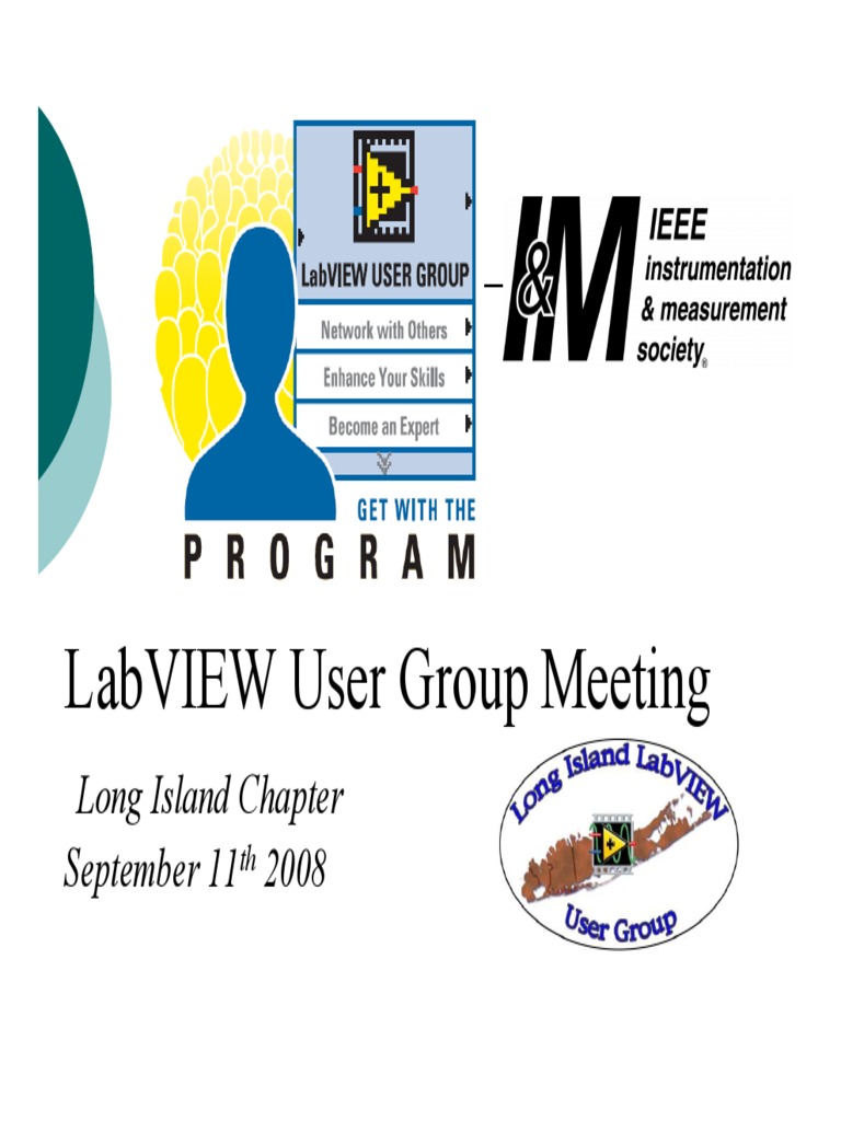 Labview User Group Meeting: Long Island Chapter September 11 2008 | PDF