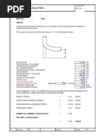 Dummy Leg & Trunnion Calculation Sheet: Pipe Dia. MM Pipe Nom. THK (Tnom) MM | PDF | Mechanical ...