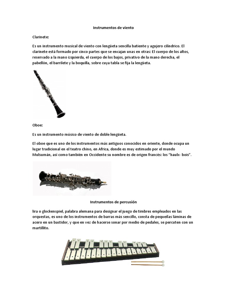 Instrumentos de Viento | PDF | Ballet | Bailes