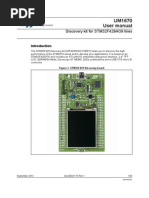 UM1472 User Manual: Stm32F4Discovery STM32F4 High-Performance Discovery Board | PDF