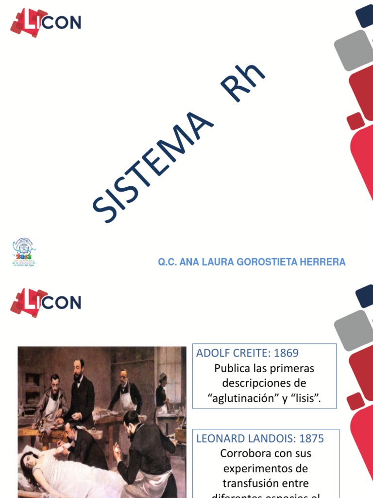 Historia y Variantes del Sistema Rh | PDF | Inmunología | Anatomía