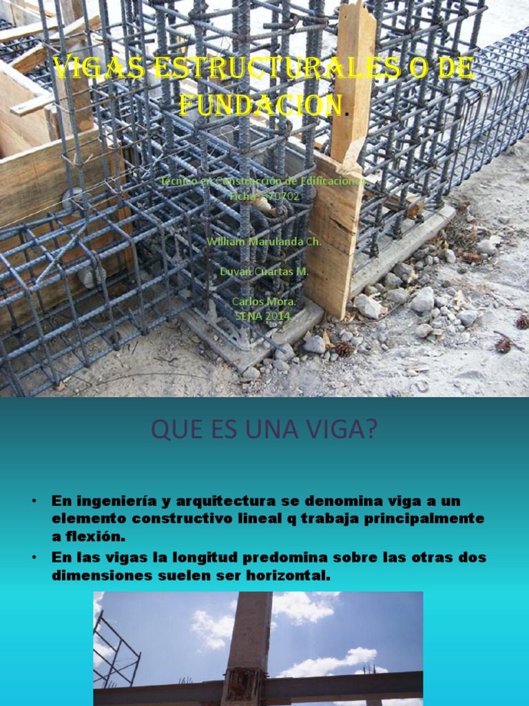 Vigas Estructurales o de Fundacion | Fundación (Ingeniería) | Ingeniería