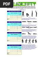 XBX Fitness Plan for Women | PDF | Foot | Human Leg