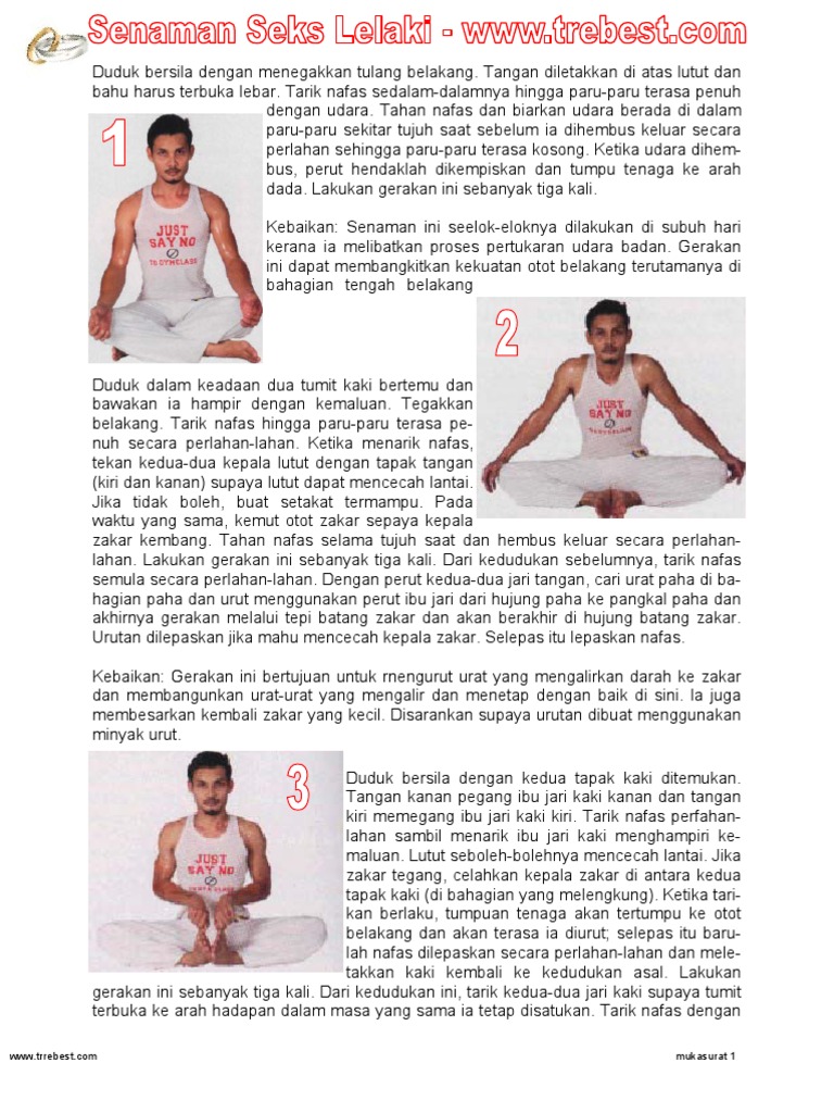 Senaman Seks - Tenaga Batin Lelaki (Bahagian 1) | PDF