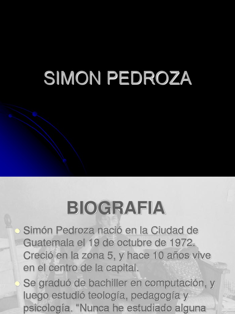 Simon Pedroza | PDF | Publicación