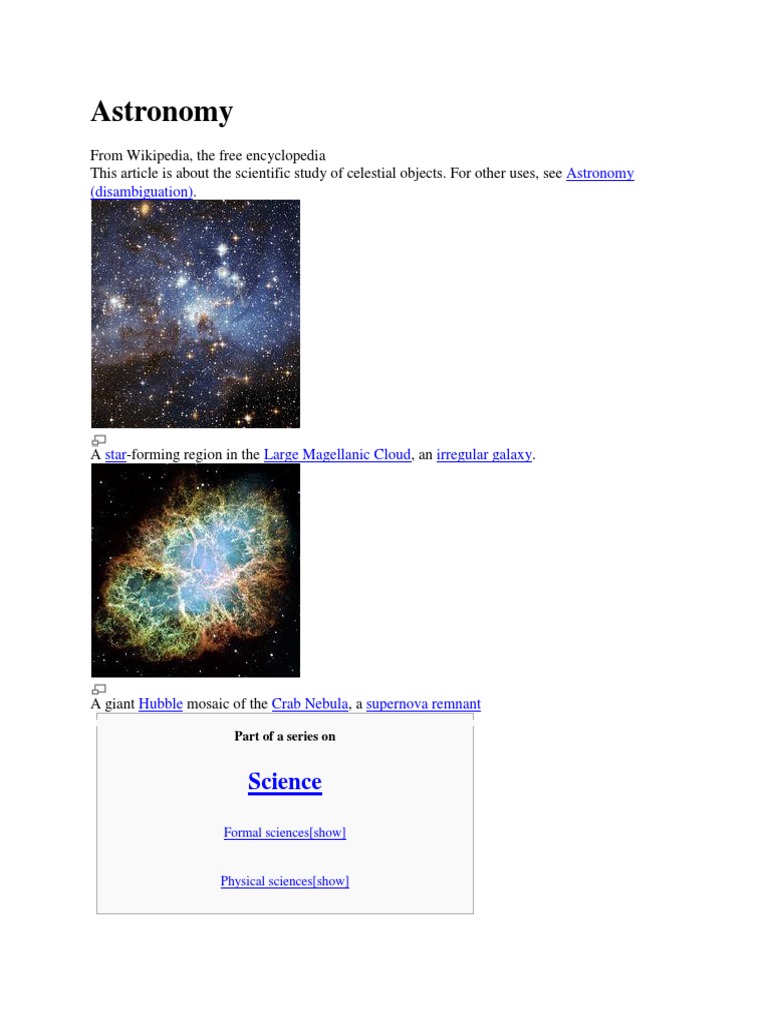 Astronomy | PDF | Astronomy | Outer Space
