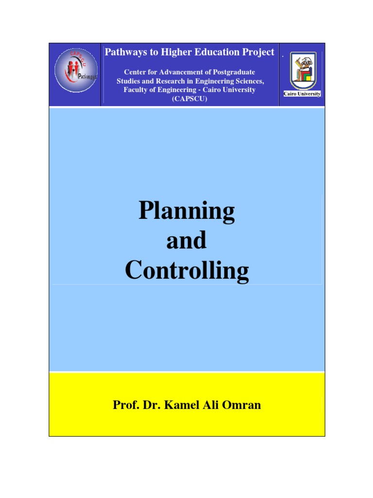 Planning for Success: A Guide to Effective Project Planning and Control ...