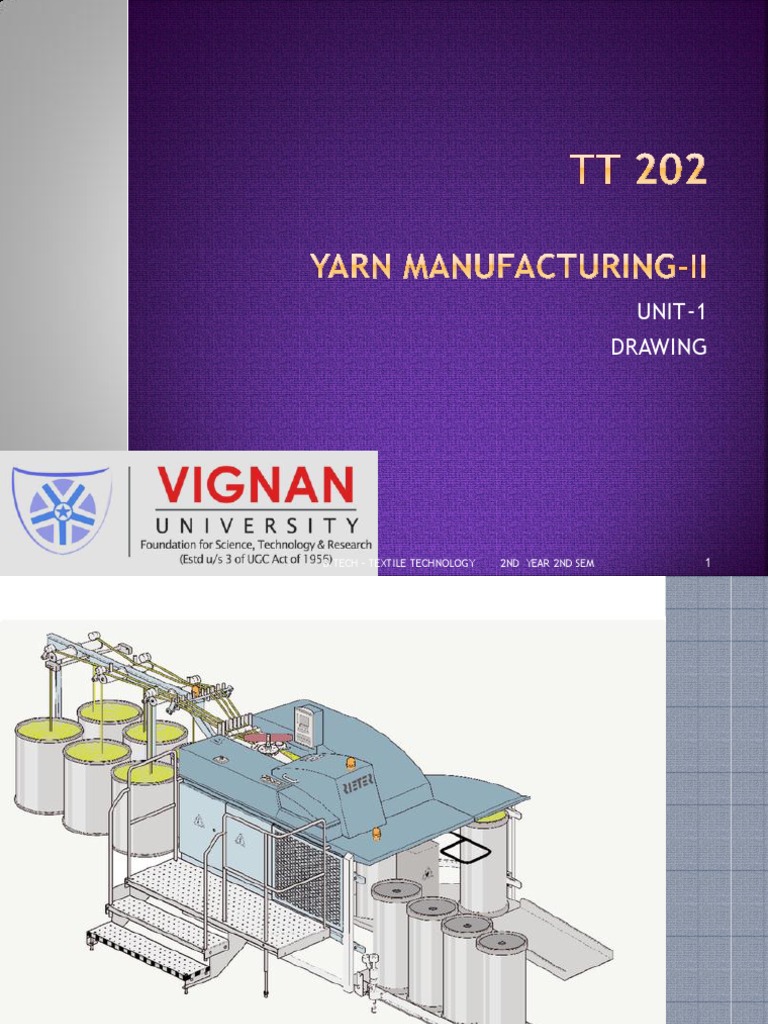 Drawing | Textile Manufacturing | Force