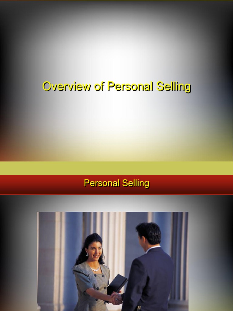 Professional Selling | PDF | Sales | Direct Marketing