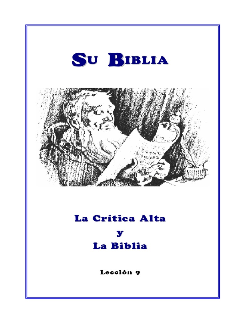 Alta Critica | PDF | Libro del éxodo | Moisés