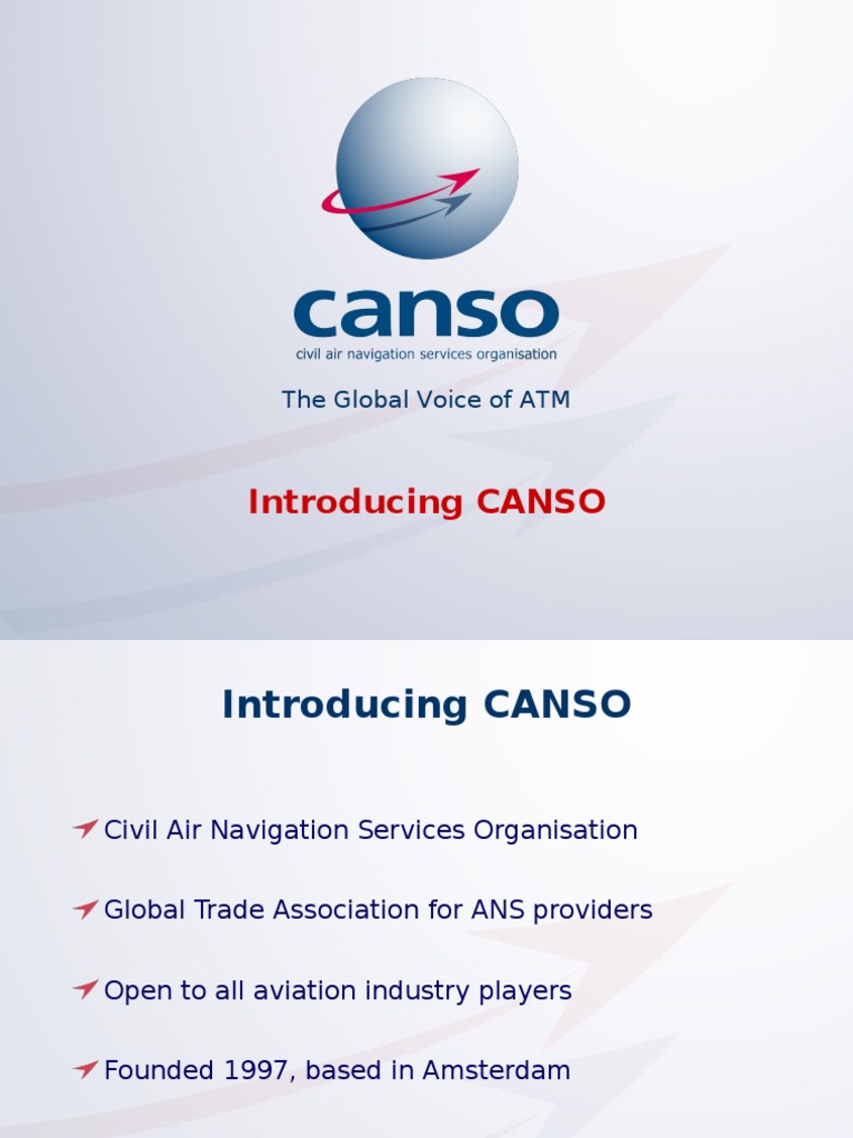 Global ATM: CANSO's Role & Members | PDF | Governance | Air Traffic Control