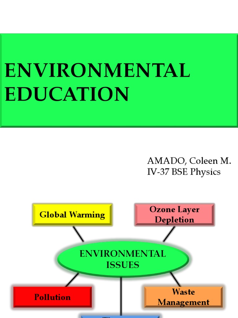 Environmental Education (Philippines) | PDF | Sustainability ...