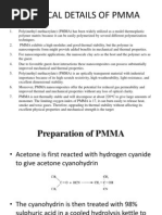 PMMA Synthesis | Polymerization | Poly(Methyl Methacrylate)