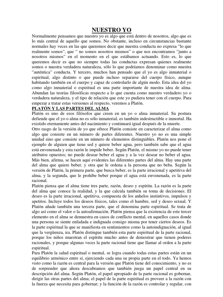 PLATON Y SU CONCEPCIÓN DEL ALMA