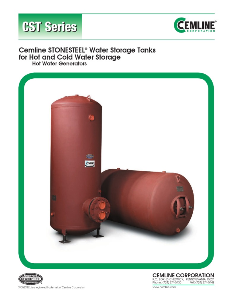 CST Series | PDF | Water Heating | Boiler