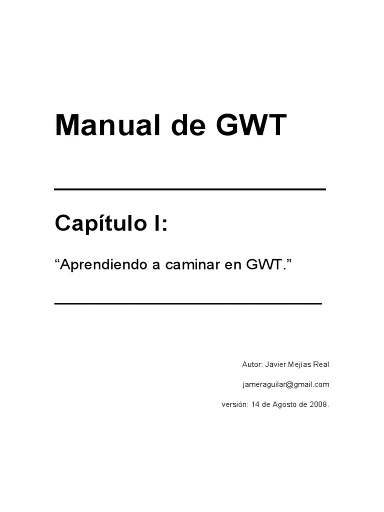 Breve Guia GWT | PDF