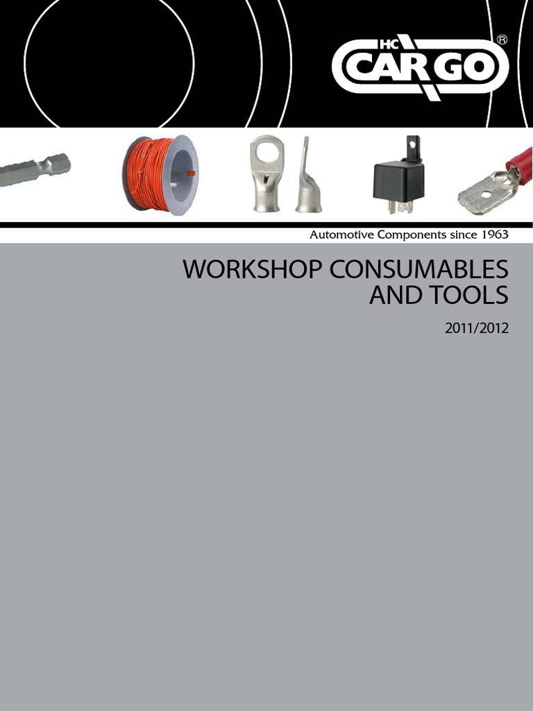 HC-CARGO Workshop Consumables and Tools | PDF | Electrical Connector ...