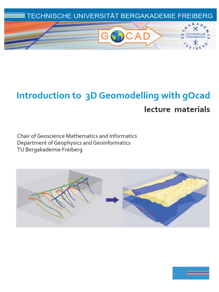 Script Uebung GOCAD | PDF | Cartesian Coordinate System | Correlation ...