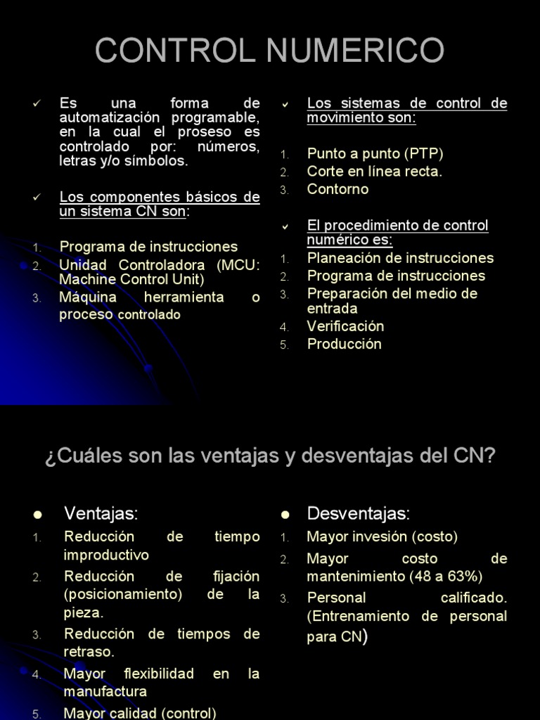 Control Numerico 2 | PDF | Control numerico | Programación de computadoras