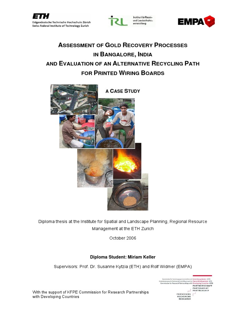 e Waste Gold | PDF | Electronic Waste | Recycling