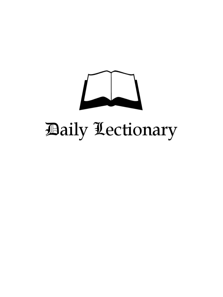 Whole Bible Lectionary | PDF | Bible | Religious Texts