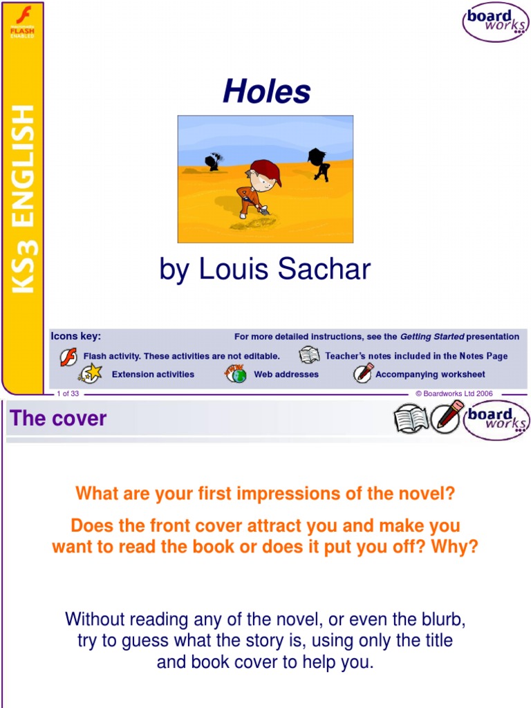Holes: by Louis Sachar | PDF