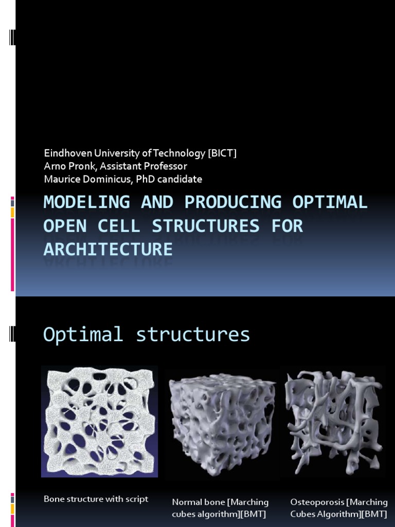 Modeling and producing optimal open cell structures | PDF | Sphere ...