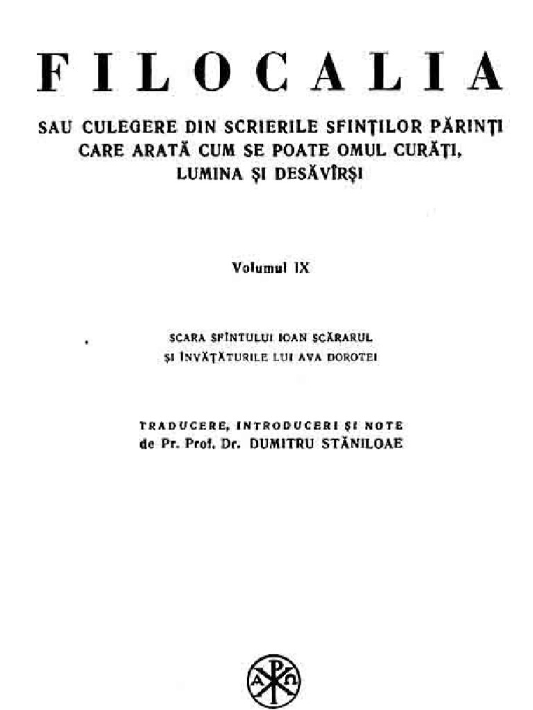 Filocalia Vol 9 | PDF