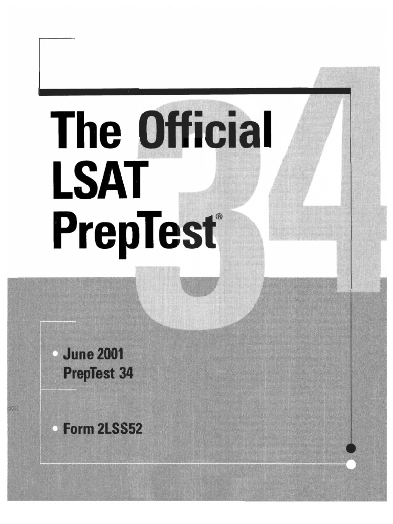LSAT PrepTEST | PDF