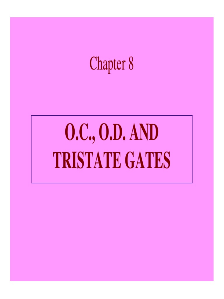 OPen Collector and Tri State Gate | PDF | Field Effect Transistor ...