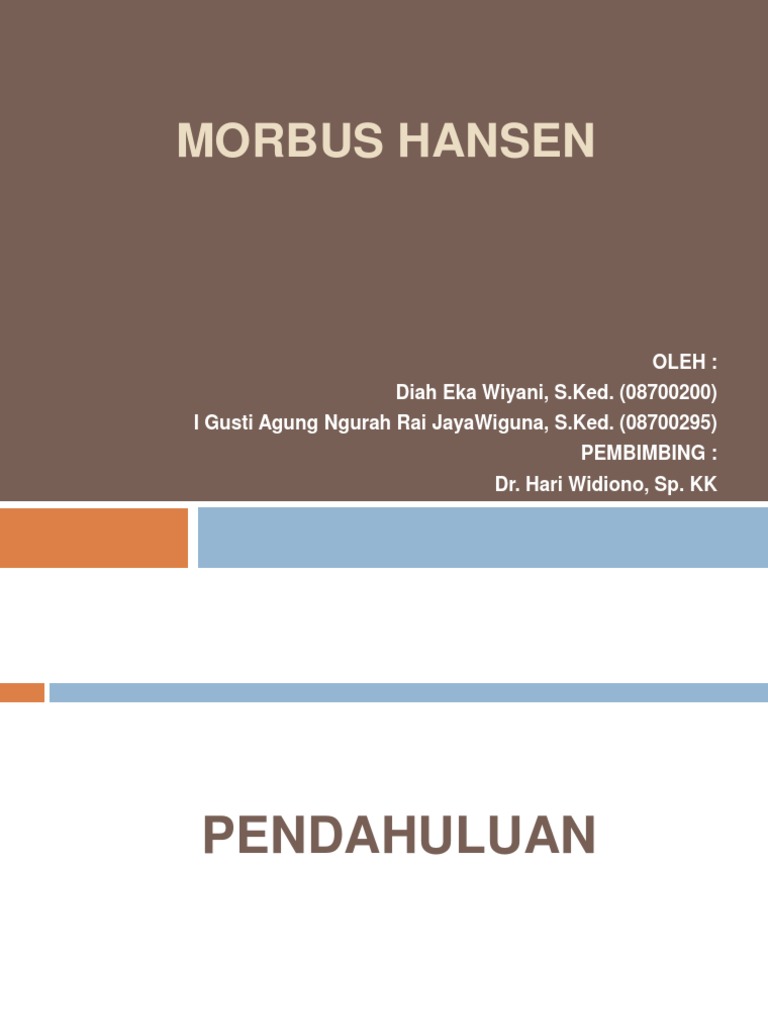 Morbus Hansen | PDF