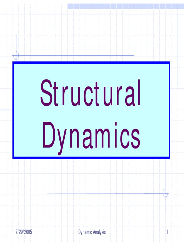 Structural Dynamics | PDF | Eigenvalues And Eigenvectors | Linear Algebra