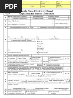 KSEB Load Change Application Form | PDF | Electrical Resistance And ...