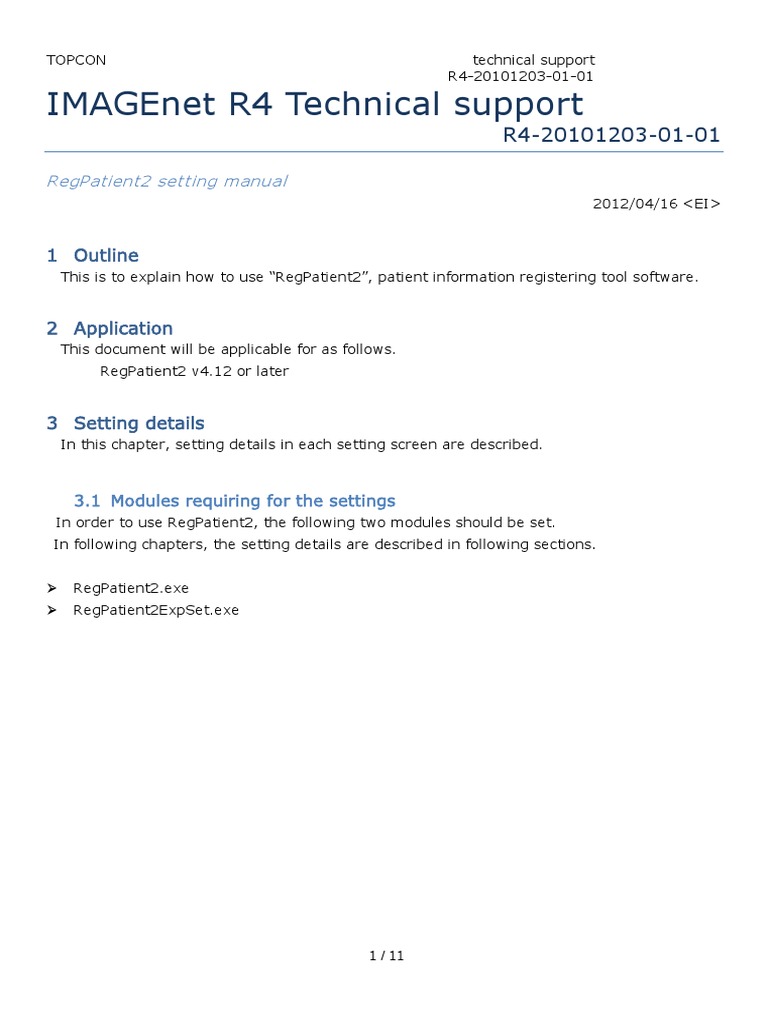 IMAGEnet R4 Technical Support | PDF | File Format | Comma Separated Values