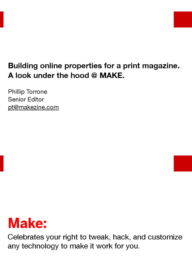 Phil Torrone Slides From TOC Conference 2008 | PDF | Barnes & Noble ...