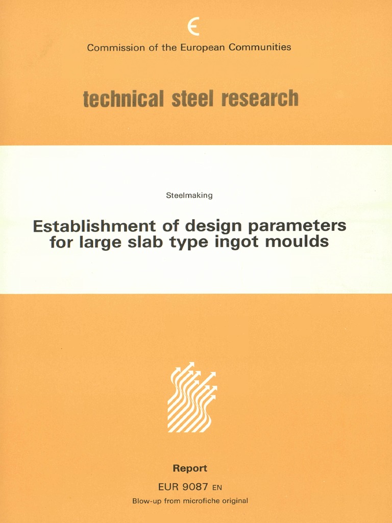 Slab Ingot Mould Design CDNA09087ENC - 001 | PDF | Stress–Strain ...