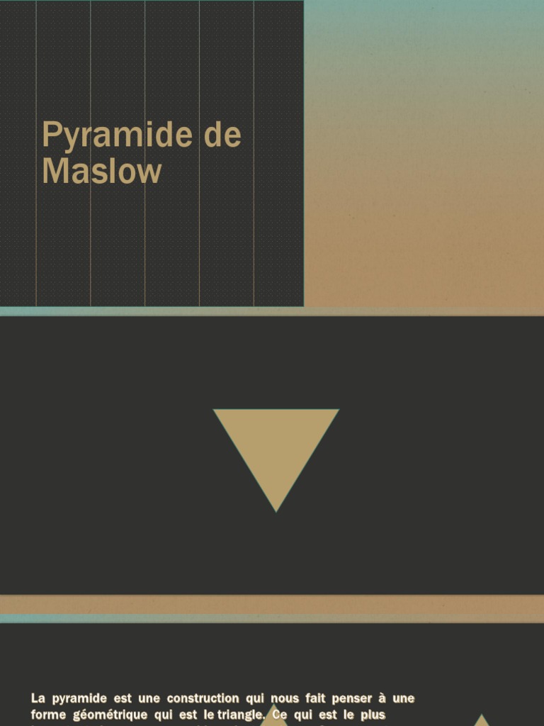 Comprendre la pyramide de Maslow | PDF | Altruisme | Amour