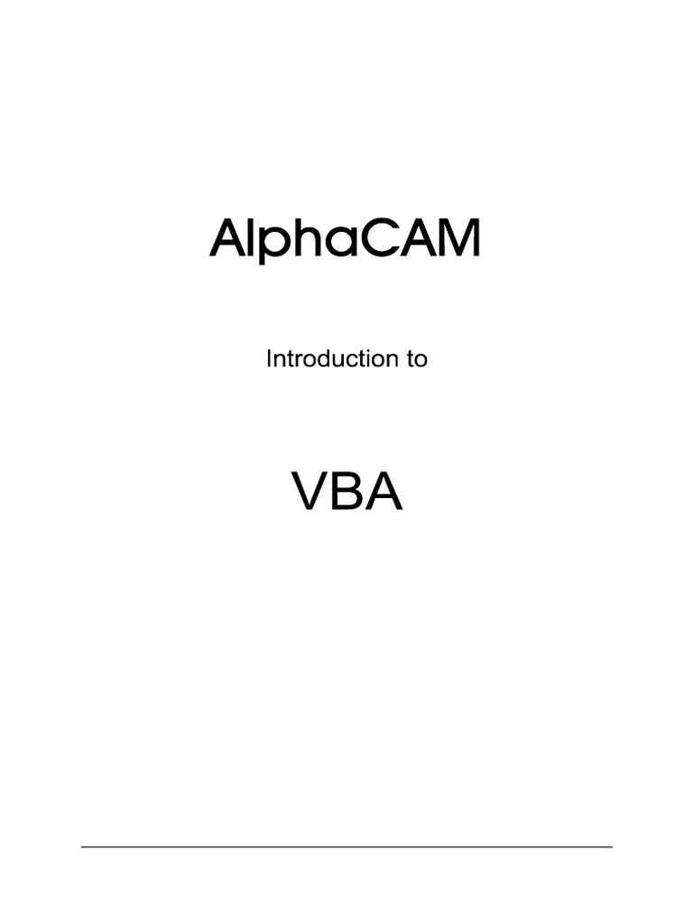 VBAIntro | PDF | Visual Basic For Applications | Subroutine