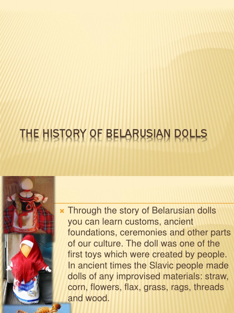 The History of Belarusian Dolls | PDF | Dolls | Flax