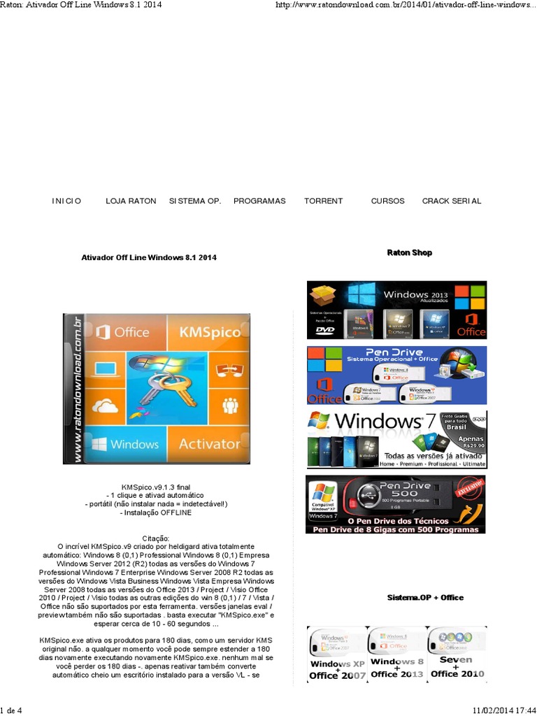 Reloader V3 2016 Ativador De Todos Os Windows Raton
