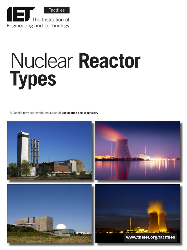 Nuclear Reactors Types | PDF | Nuclear Fuel | Nuclear Reactor