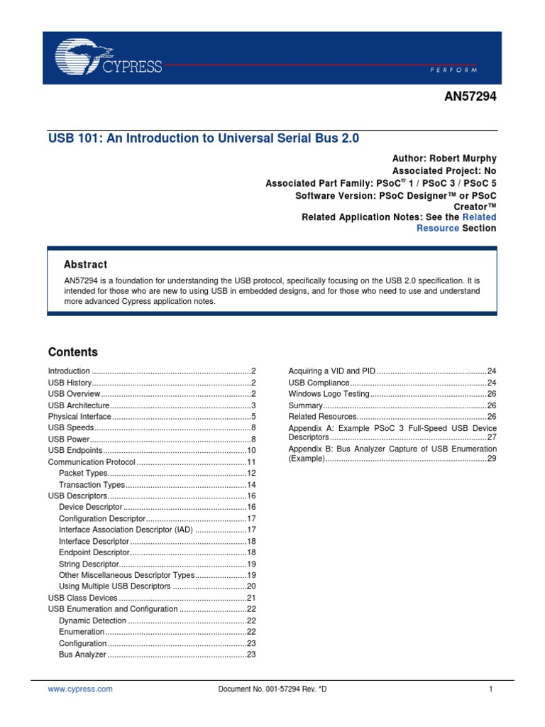 USB Protocol Basics | PDF | Usb | Electrical Connector